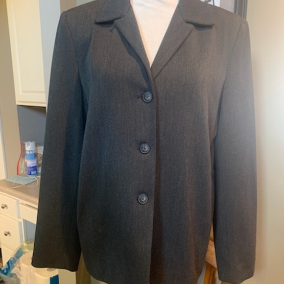 Rafaella | Skirts | Raffaello Dark Gray Suit | Poshmark